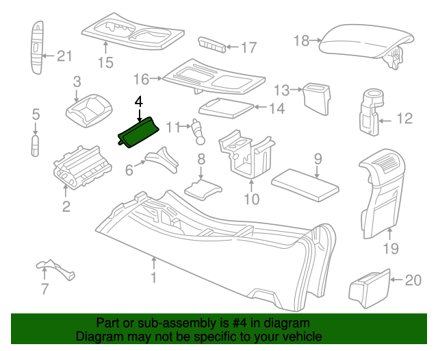 203-680-30-07 - Cover 2005-2007 Mercedes-Benz | Mercedes-Benz USA Parts