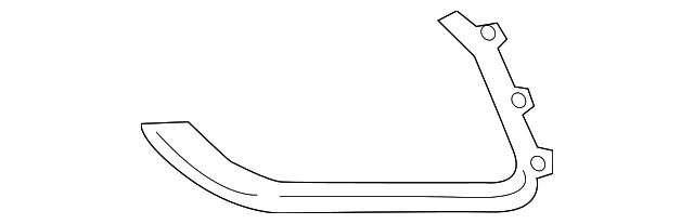 2017-2021 Chevrolet Trax Bumper Trim 42392704 | TascaParts.com