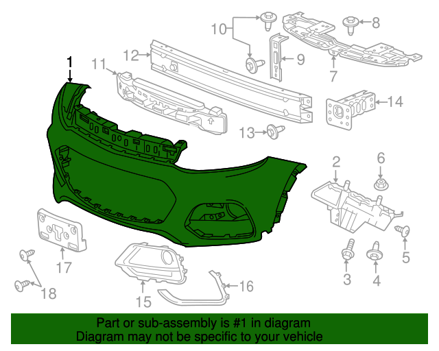 42563389 GM Bumper Cover | GM Parts Store
