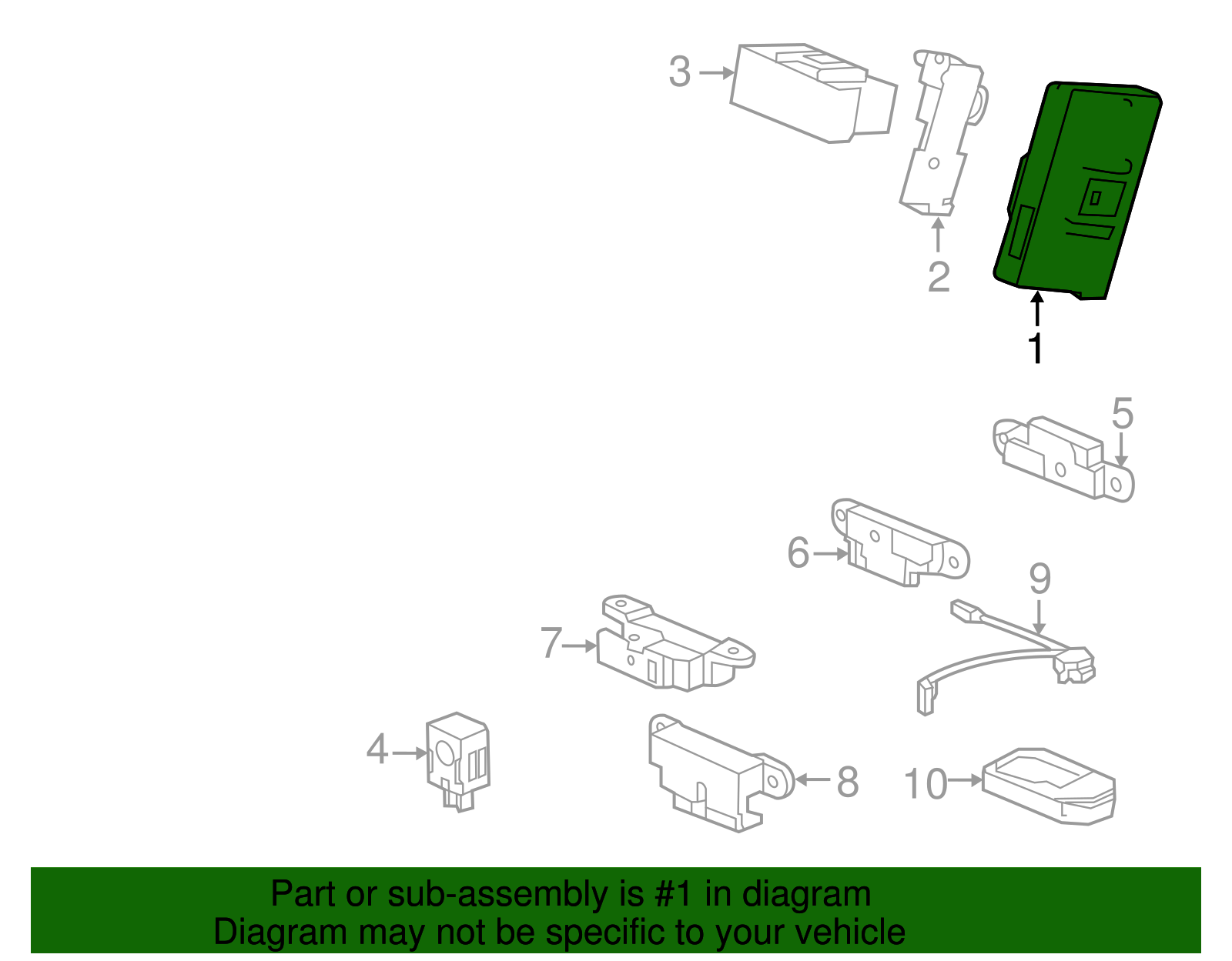 38329-T2A-A01 - Control Module 2013-2014 Honda Accord | Honda Parts Online