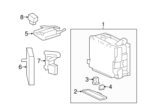 2008-2024 Lexus Fusible Link 90982-08295 | Discount Parts Monster