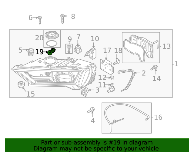 2008-2024 Audi Signal Bulb N-107-763-02 | OEM Parts Online