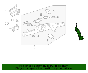 9106209300 - Lower Panel 2019-2023 Mercedes-Benz | Mercedes-Benz USA Parts
