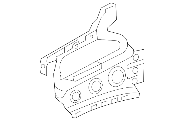 9106304201 - Inner Fender 2019-2023 Mercedes-Benz | Mercedes-Benz USA Parts