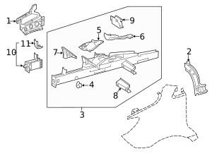 906-620-87-00 - Rail Section 2010-2024 Mercedes-Benz | Mercedes-Benz ...