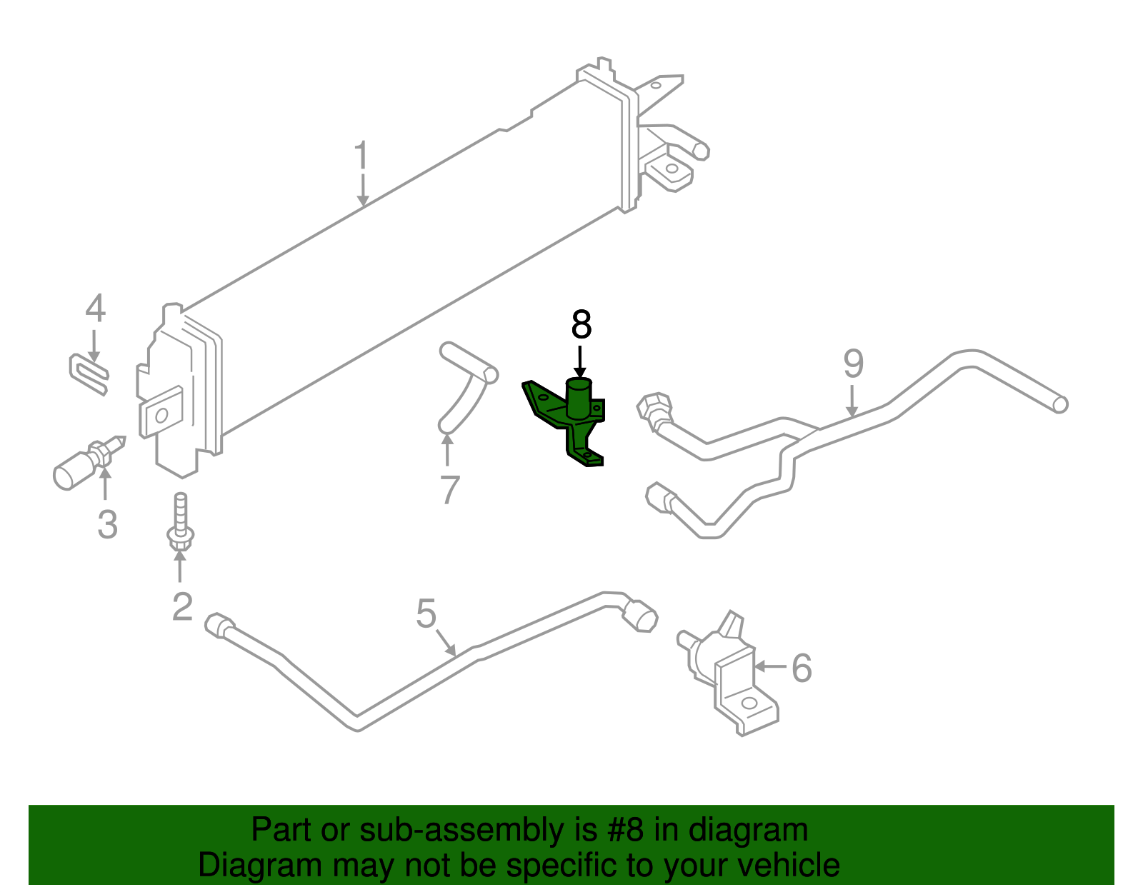 2017-2019 Ford Escape Heater Control Valve F1FZ-18495-C | QuirkParts
