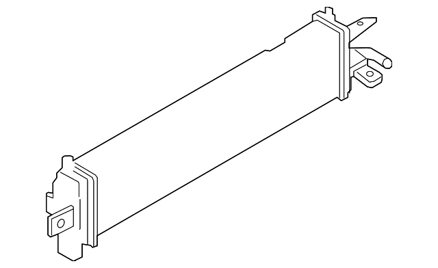 F1FZ8005B - 2017-2019 Ford Escape Auxiliary Radiator 1.5L Intercooler ...