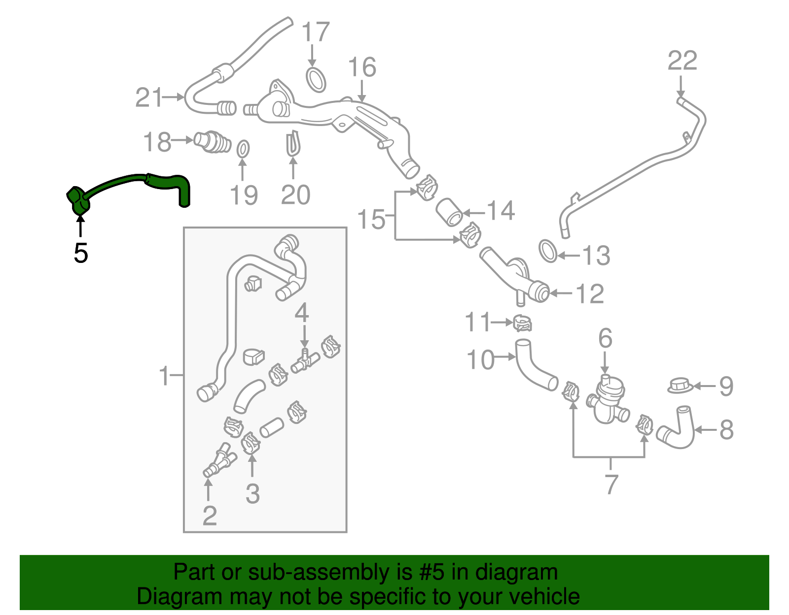 2017-2019 Audi Q7 Breather Tube 4M0-121-081-BP | OEM Parts Online