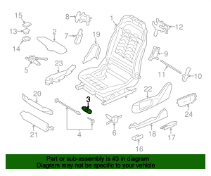 52107314200 - 2013-2023 BMW Adjust Motor (52-10-7-314-200) | BMW of ...