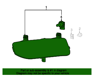 Lamp Fog Right-hand 26155-8995F | OEM Parts Online