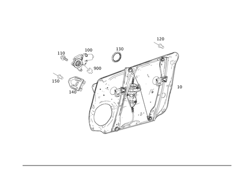 Window Lifter for 2012 Mercedes-Benz E 550 | Mercedes-Benz USA Parts