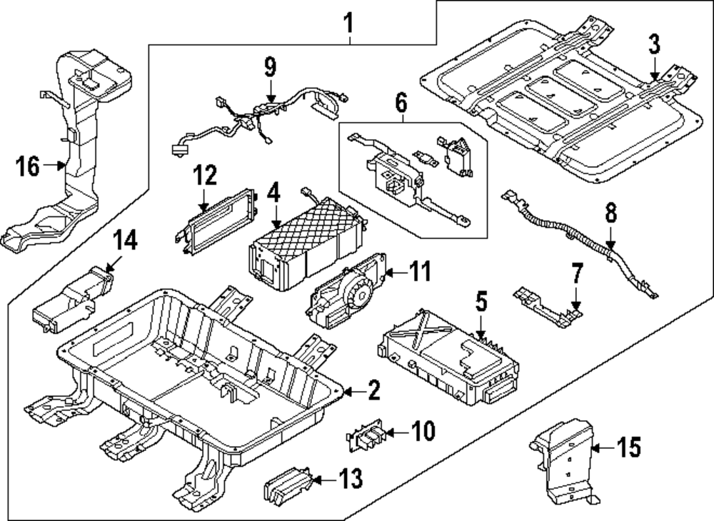 Hyundai - 37537-T4000 - Connector - 2023-2024 Genesis G90 | OEM Hyundai ...