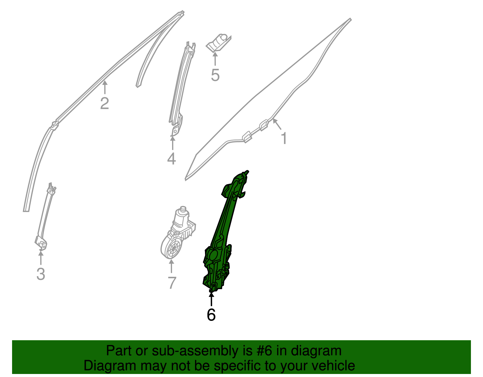 80721-3TA2A - High-Quality Window Regulator for 2013-2018 Nissan Altima ...