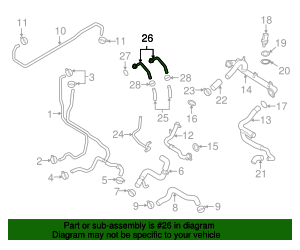 079-121-131-BK - High-Quality Radiator Coolant Hose Adapter for 2008 ...