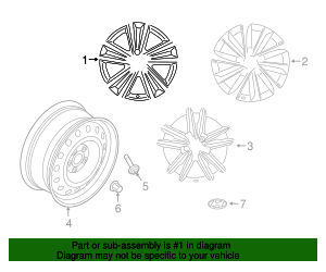 2015-2017 Hyundai Sonata 2015-2017 Hyundai Sonata - Wheel, Alloy 52910 ...