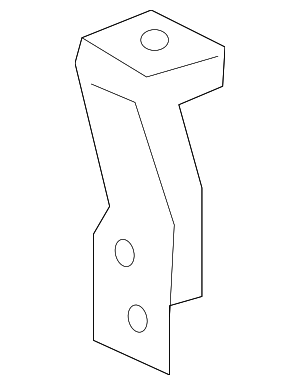 2018-2024 Audi Fender Rear Bracket 80A-821-434-A-STL | Audi USA Parts