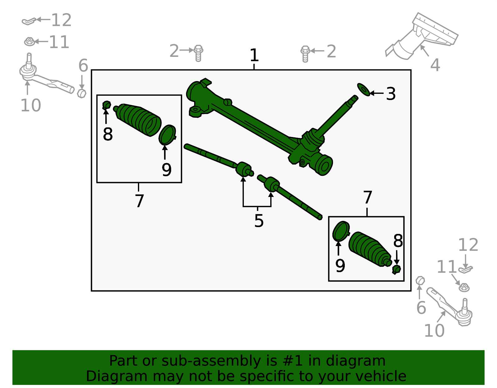 BCKA-32-110B - High-Quality Steering Gear for 2019-2024 Mazda 3 ...
