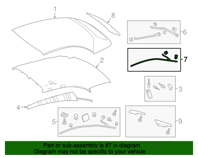 205-774-03-00-64 - Repair Kit, Ten Cable Mercedes-Benz USA Parts