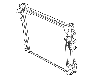 2008-2020 Mopar Radiator 04677755AE | Mopar Parts Canada