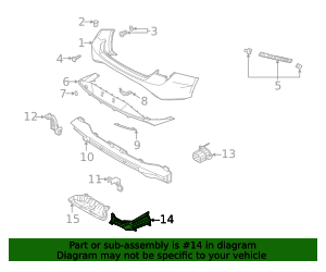 2021-2023 Hyundai Elantra Under Cover 86675-AA800 | QuirkParts