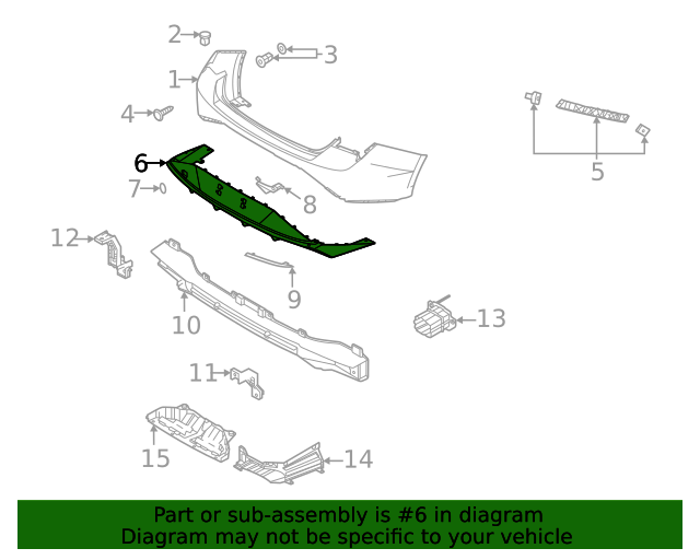 2021-2023 Hyundai Elantra Lower Cover 86612-AA820 | OEM Parts Online