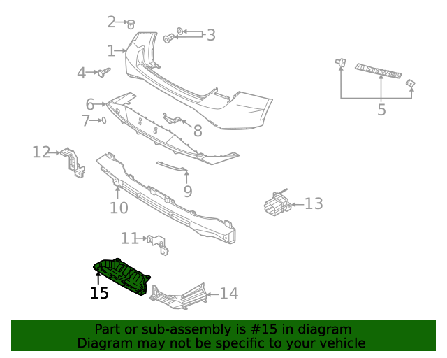 2021-2023 Hyundai Elantra Lower Shield 866A1-AA800 | QuirkParts