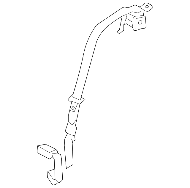 2011-2016 Kia Optima | Seat Belt Lap And Shoulder Belt | 89850-2T510VA ...