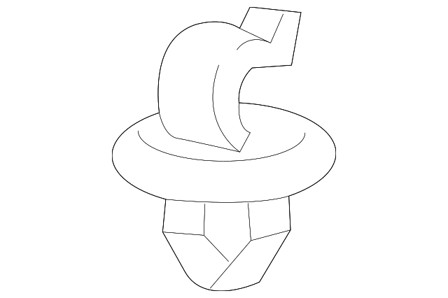 90469-06005 - Hood Release Cable Clip - 2005-2025 Toyota ...