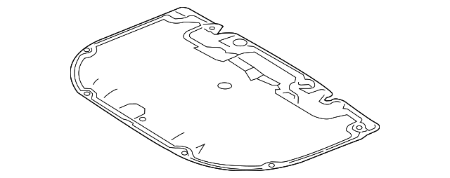 53341-06481 - Hood Insulation Pad - 2021-2023 Toyota Camry | OEM ...