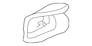 2001-2007 Toyota 2001-2007 Toyota - Handle, Inside 69205-0C030-E0 ...