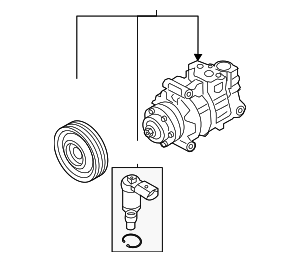 2018-2022 Audi Compressor Assembly 8W0-816-803-A | Audi USA Parts