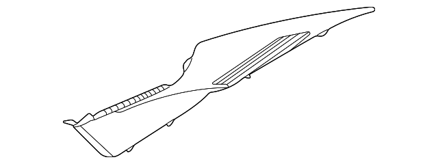 85850-AB000-TVN - Upper Quarter Trim - 2021-2023 Hyundai Elantra ...