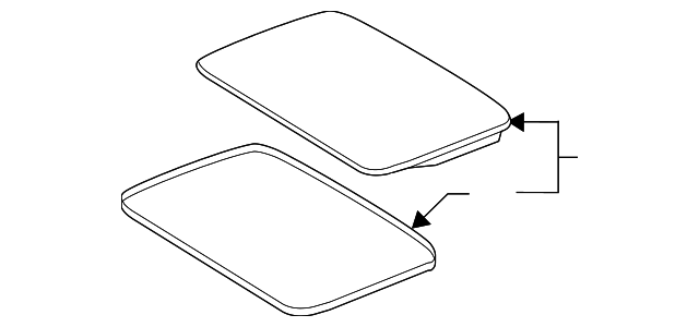 63201-78021 - Sunroof Glass 2015-2021 Lexus | Lexus Parts Outlet