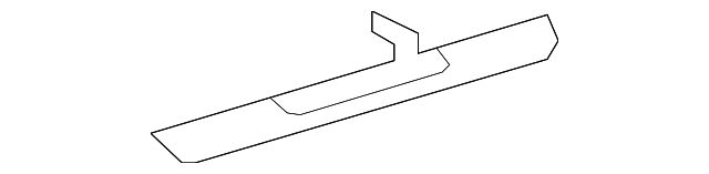 2012-2019 Mercedes-Benz Sill Plate 166-680-95-00 | MB OEM Parts