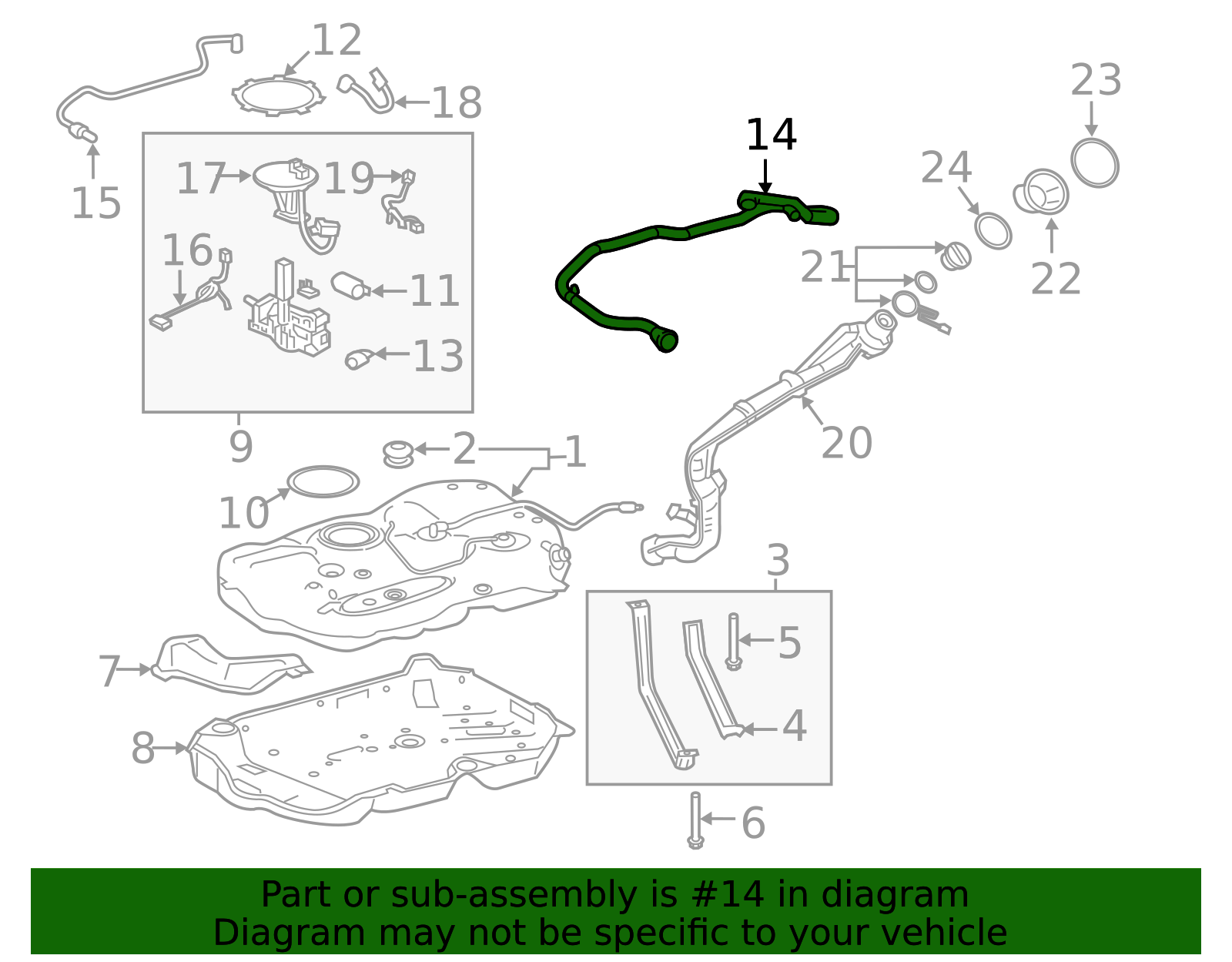 2022-2024 Toyota RAV4 Vent Tube 77404-48140 | Toyota Parts Center