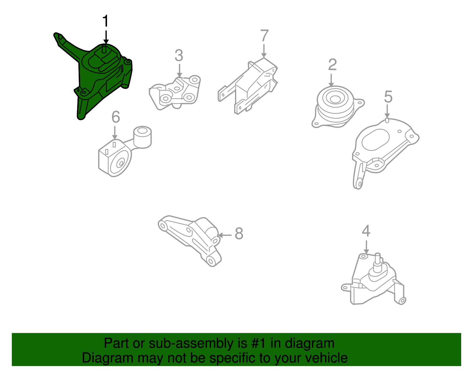 2007-2013 Nissan Altima Side Mount 11210JA000 | Retail Performance Auto ...