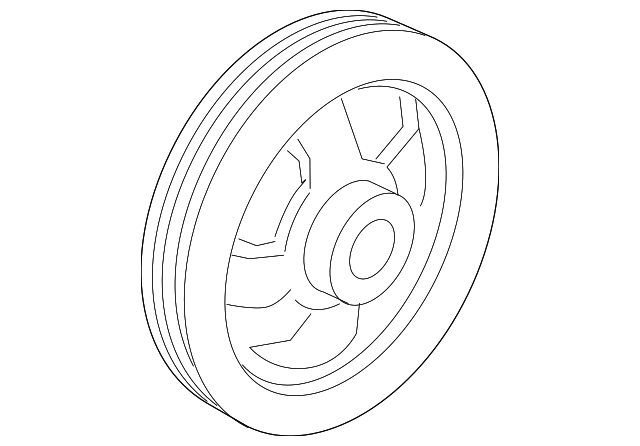 Genuine Crankshaft Pulley for 2017-2020 Hyundai Elantra | Part# 23124 ...