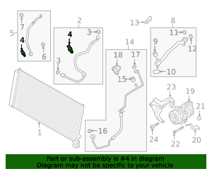PAB-959-603 - Pressure Sensor 2018-2024 Porsche | AutoNation Parts
