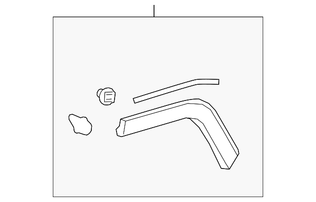 75605-0R090 - Molding Sub Assembly Q 2019-2021 Toyota | Longo Toyota Parts