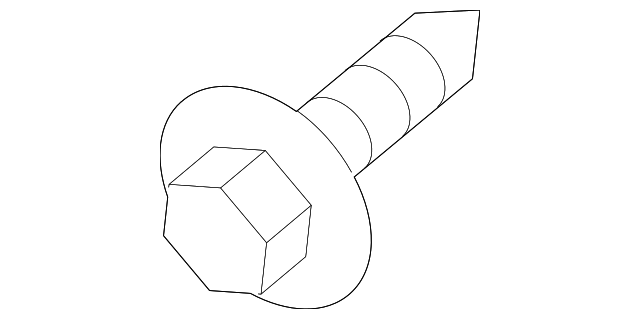 90159-A0053 - Fender Liner Screw - 1998-2024 Toyota | Sparks Parts