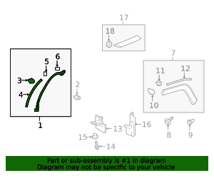 Genuine Toyota Inner Molding part# 75874-0R010 for 2019-2024 Toyota ...