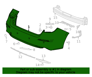 2022-2025 Honda Civic Bumper Cover 04715-T20-A00ZZ | OEM Parts Online