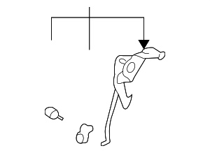 2003-2009 Lexus GX470 Safety Catch 53550-60050 | OEM Parts Online