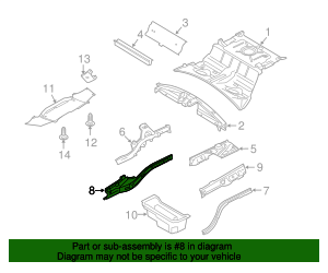 2010-2016 Porsche Panamera Rail Reinforced 970-501-924-00-GRV | Porsche ...