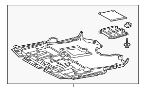 2019-2024 Lexus Splash Shield 51410-24070 | OEM Parts Online