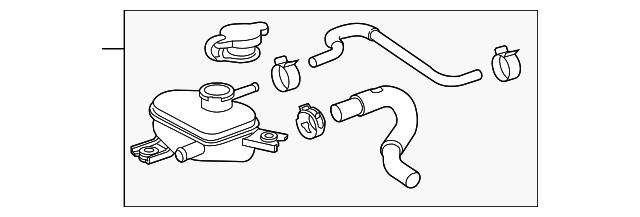 2014-2016 Nissan Reservoir Assembly 217103JV0A | QuirkParts