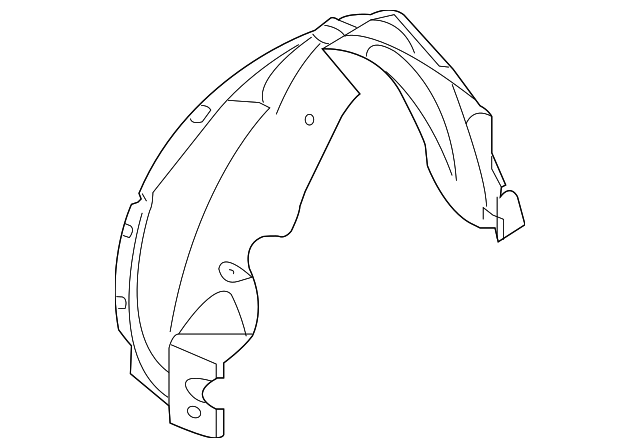 86822-3F500 - Wheelhouse Liner 2007-2009 Kia Amanti | Kia.Parts Store