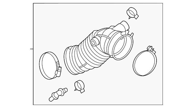 28210-P2200 - Engine Air Intake Hose 2021-2024 Kia | Kia.Parts Store