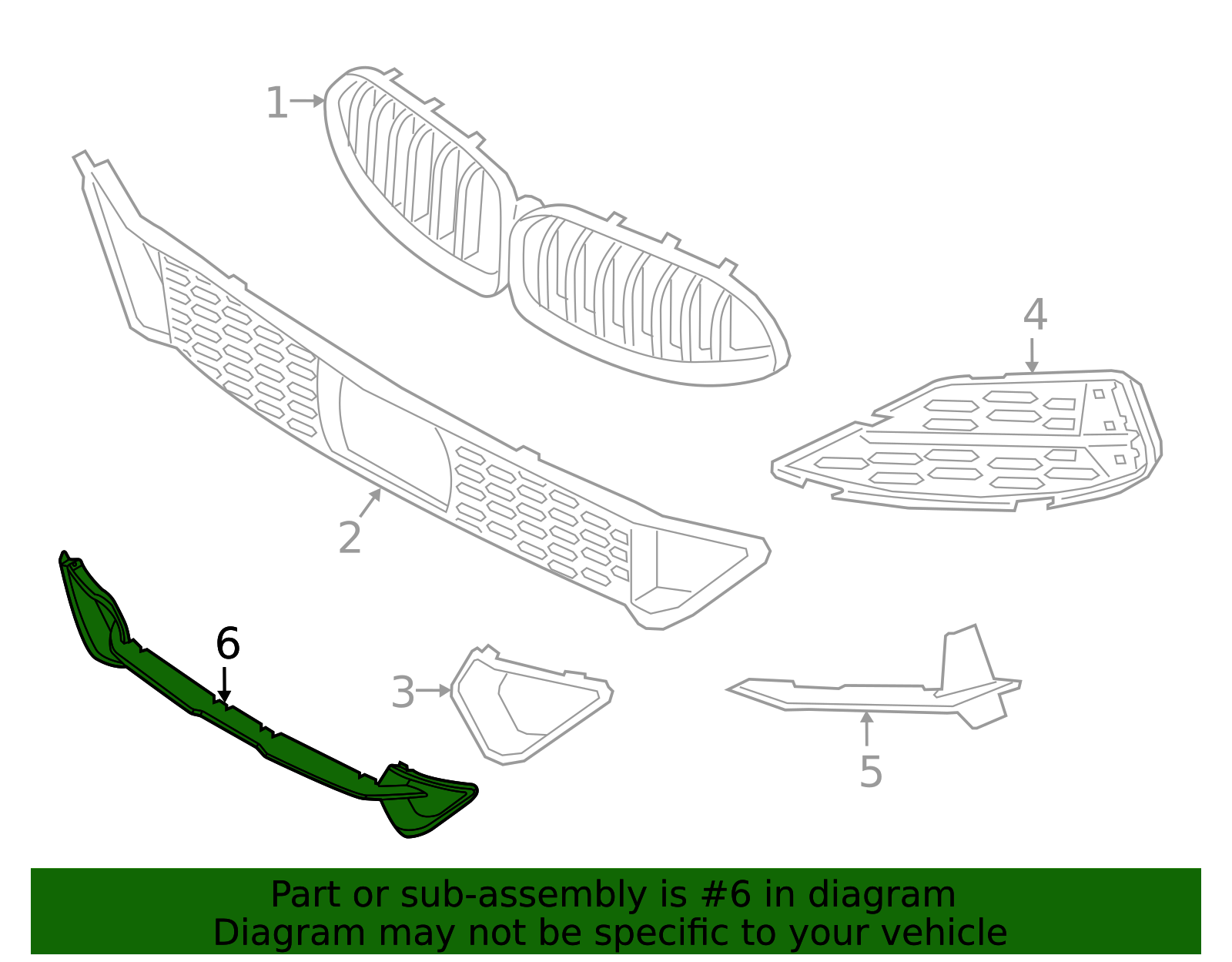 51-11-8-074-800 - Finish Molding - 2020-2025 BMW | BMW Parts Exchange