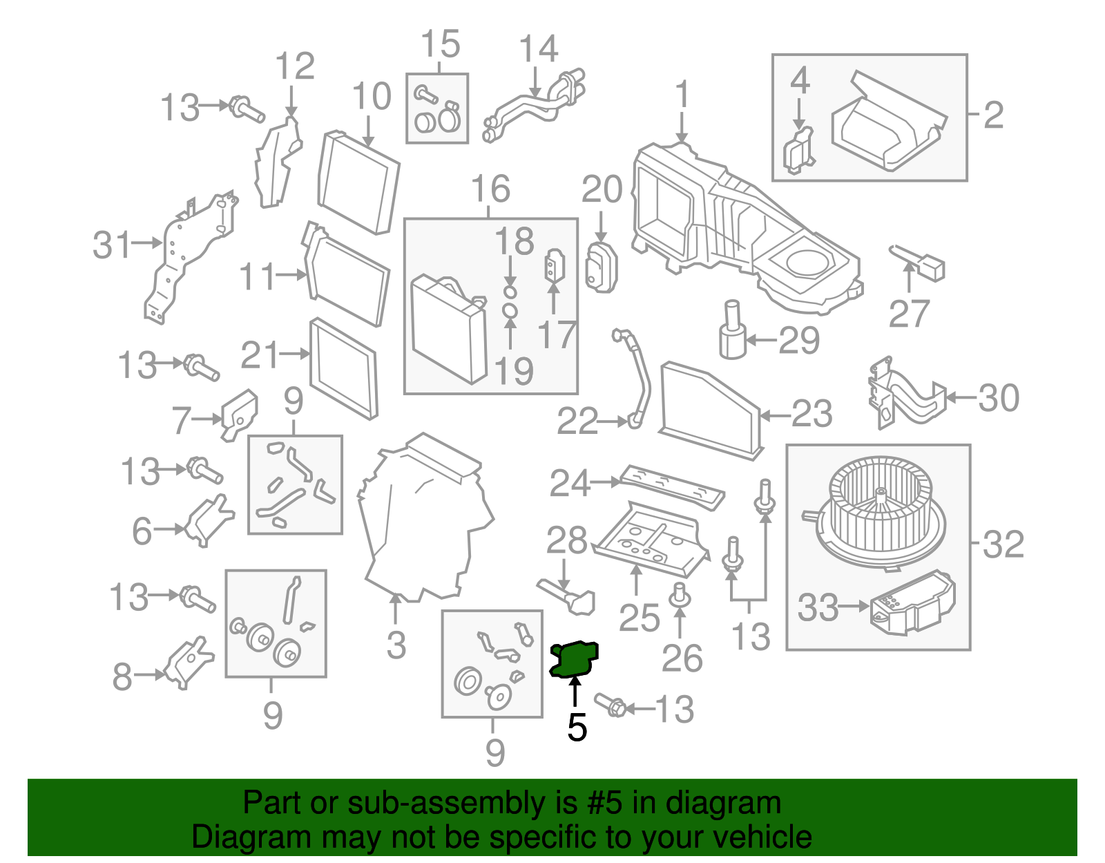 1K0-907-511-B - High-Quality HVAC Blend Door Actuator for 2006-2015 ...